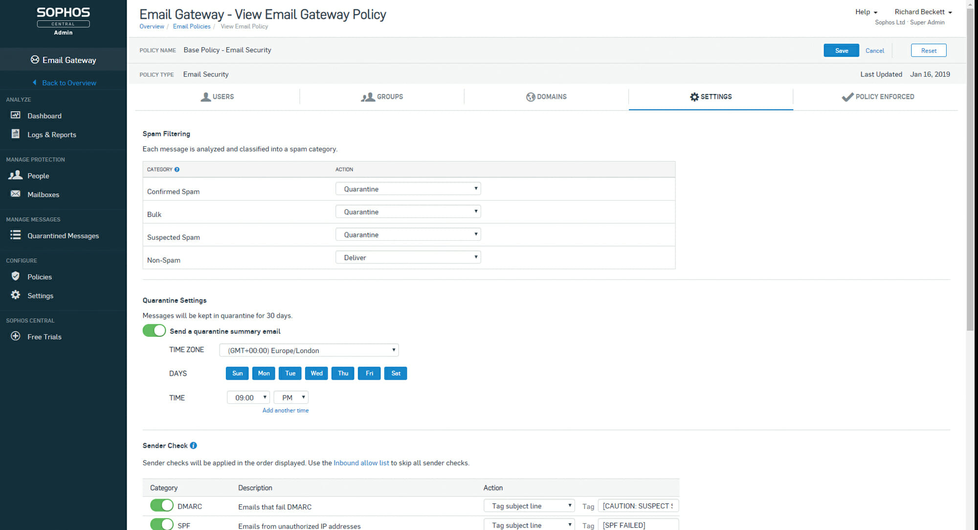 Sophos Email Advanced | SC Media