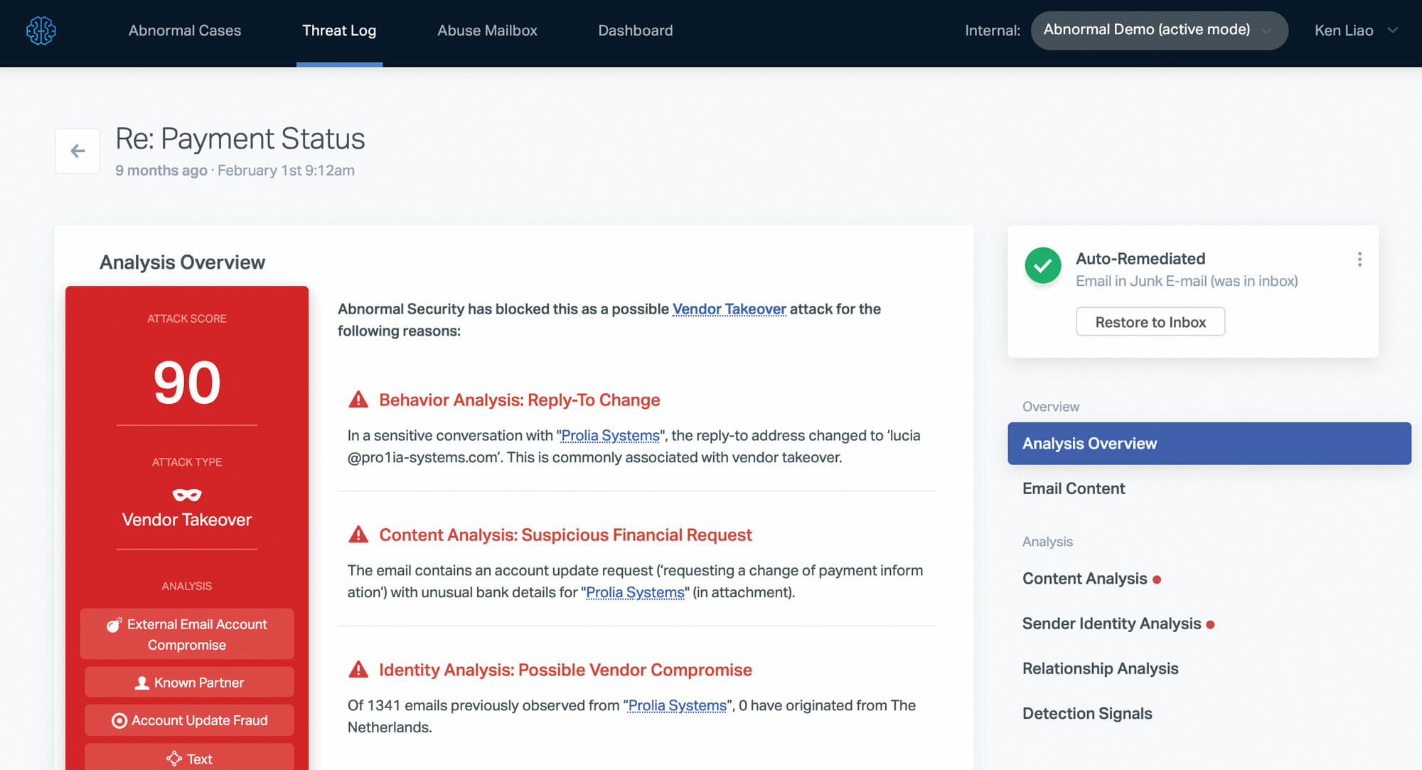 Abnormal Security – Abnormal Cloud Email Security Platform | SC Media