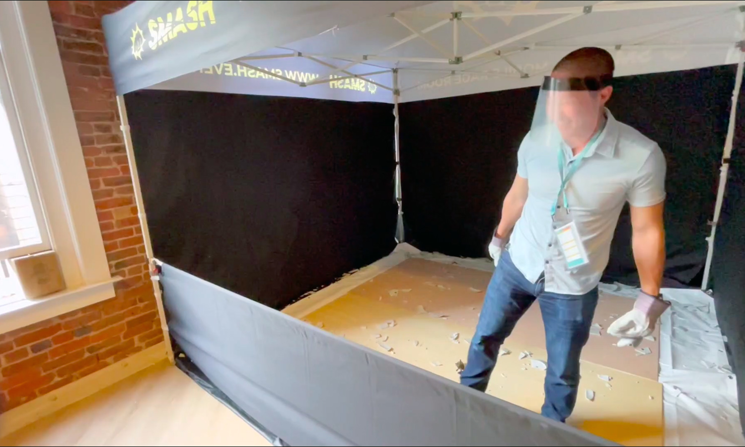 Rage room is a smash hit — literally — as security pros vent their ...