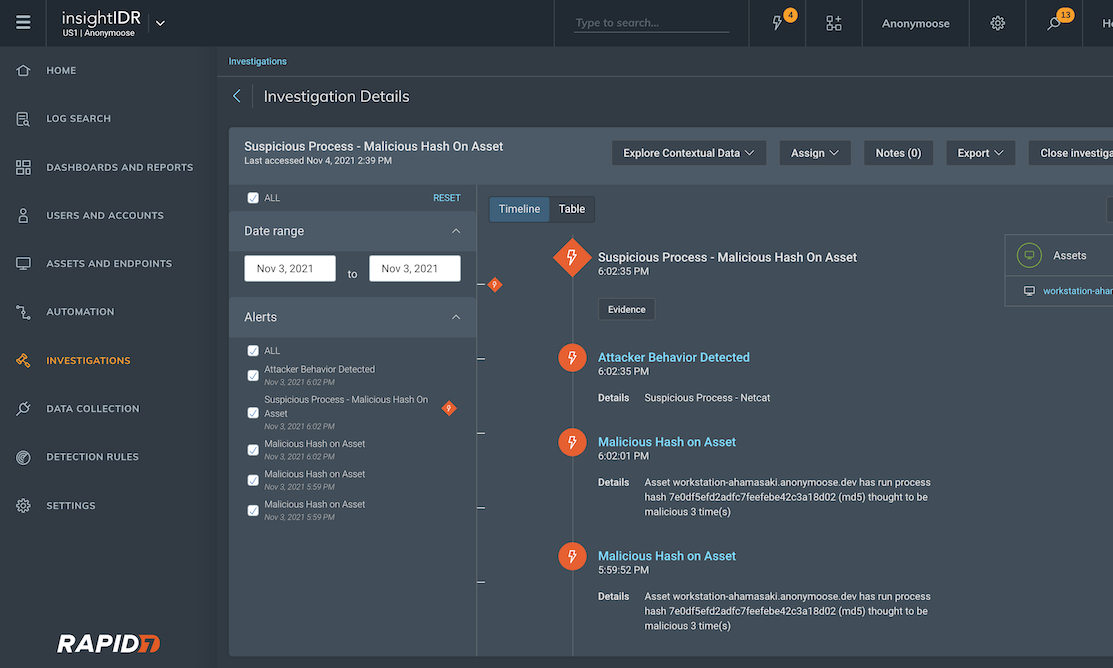 SC Award Winners 2023 Rapid7 – Best Threat Detection Technology | SC Media