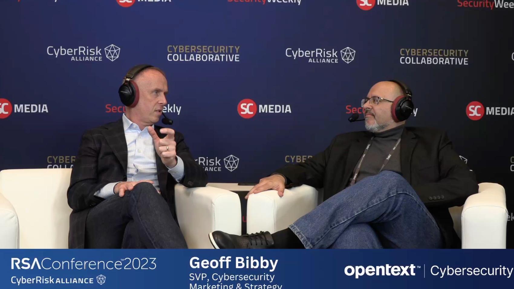 OpenText Cybersecurity: Delivering Smarter, Simpler Security – Geoff Bibby – RSA23 #1 | SC Media