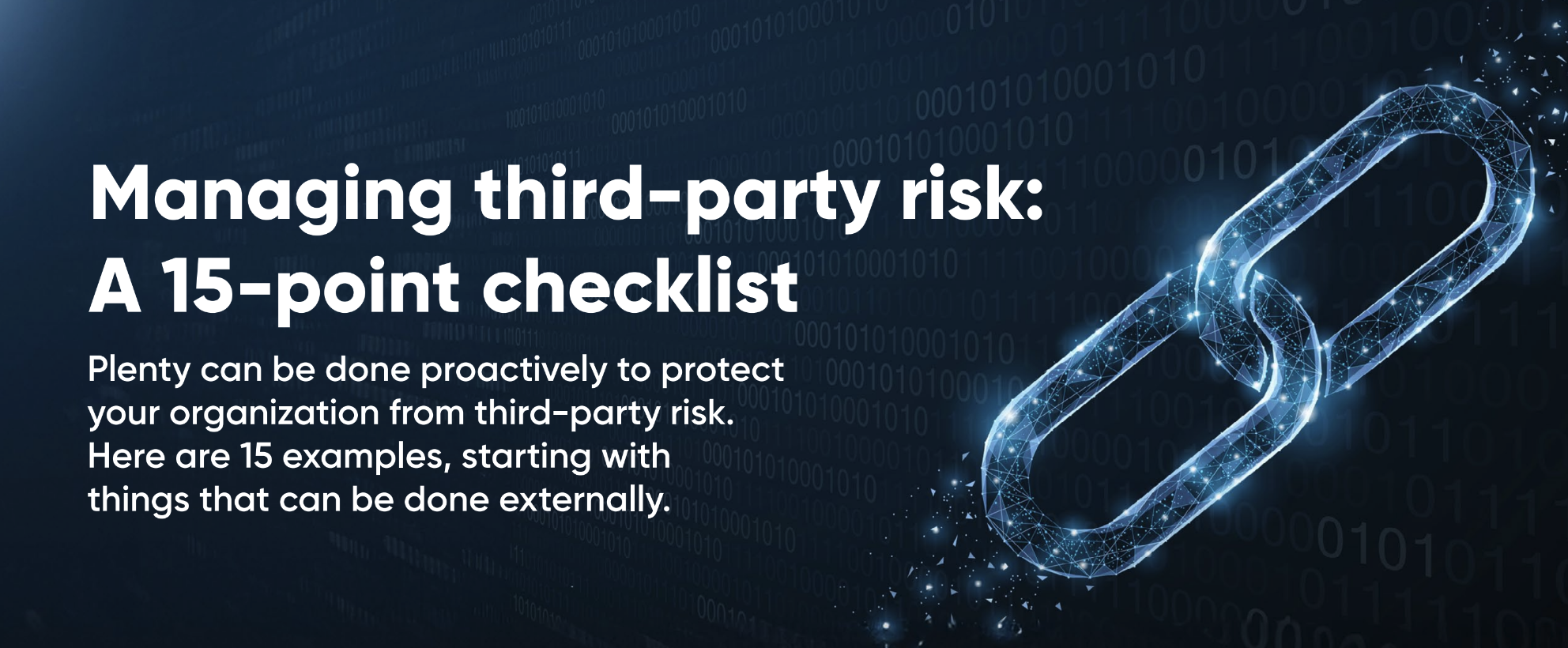 Third-party risk: A 15-point management checklist | SC Media