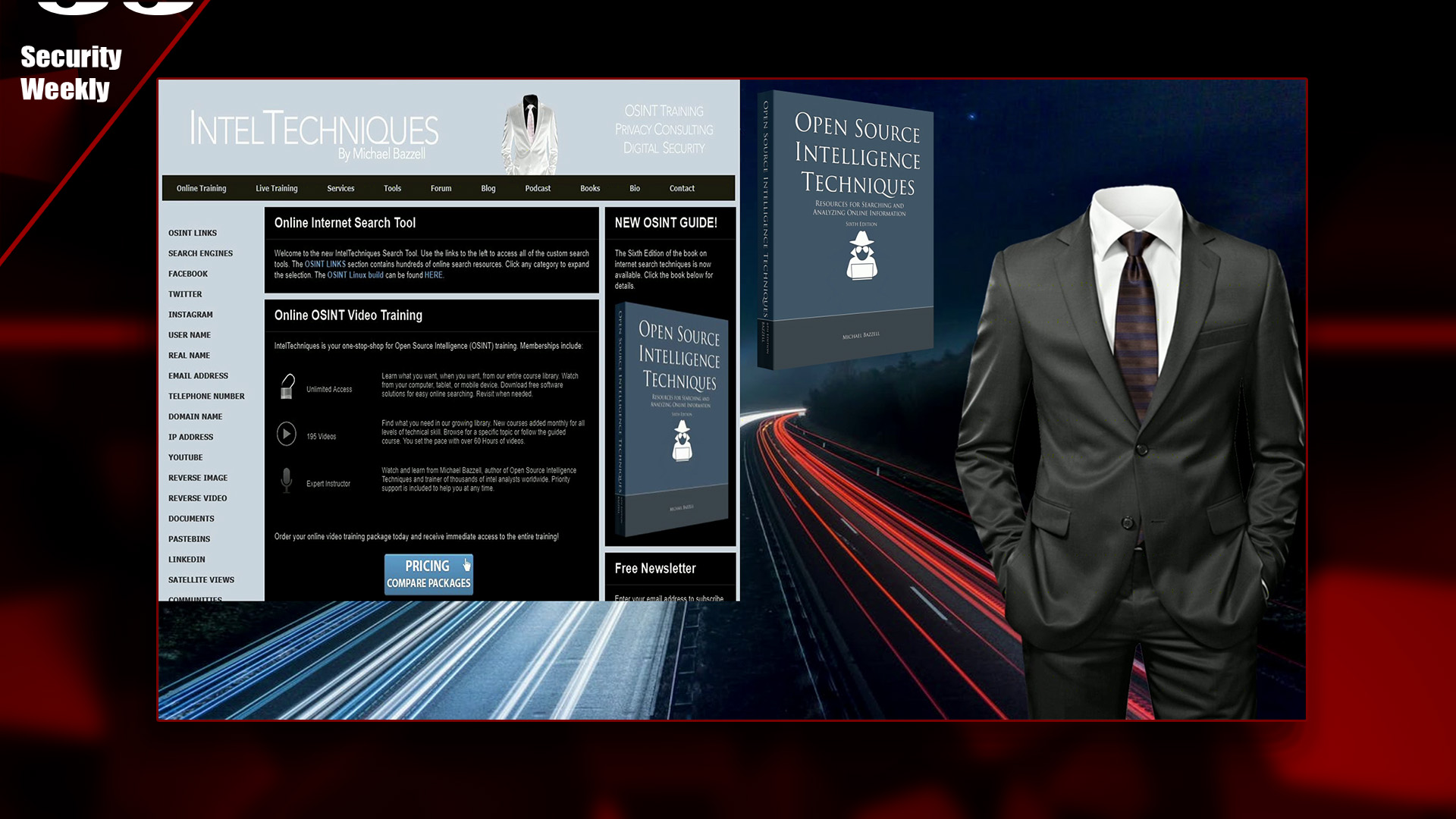 Michael Bazzell, OSINT & Privacy Consultant – Paul’s Security Weekly ...
