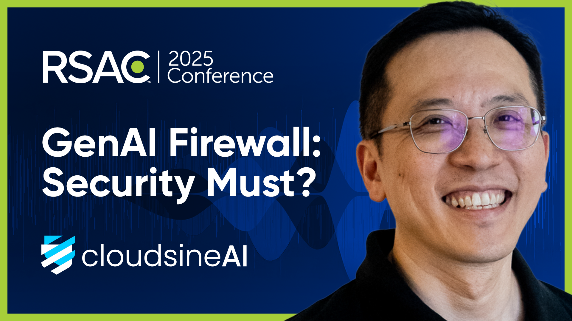 CyberSG TIG Collaboration Centre RSAC 2025 interview: cloudsineAI’s ...